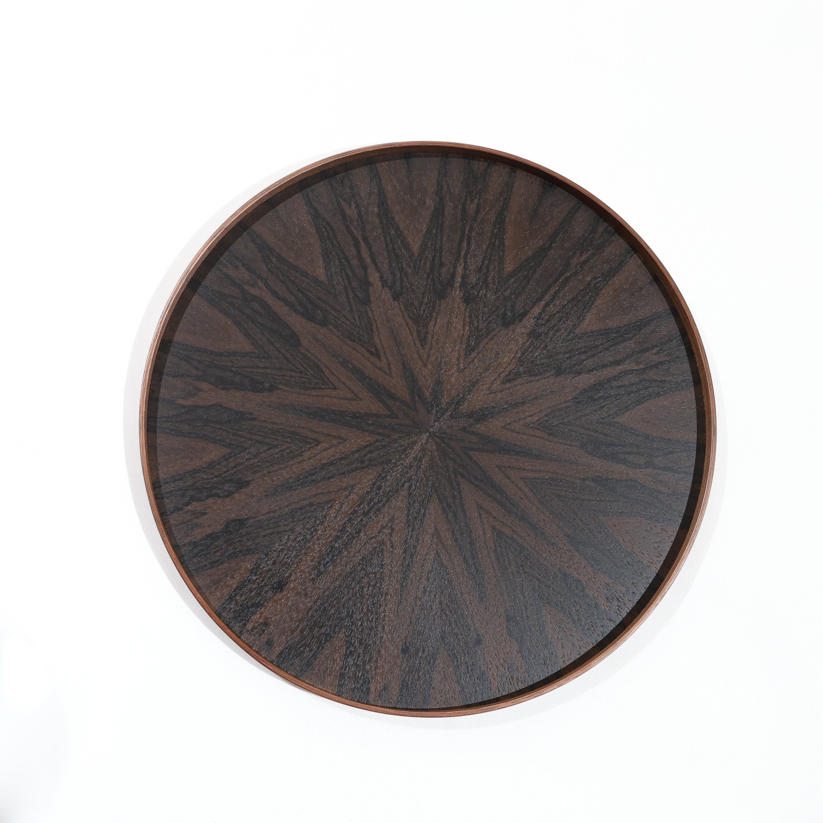 Round Rays Tray S 一点物_021 シャム柿 – MORIKOUGEI ONLINE STORE