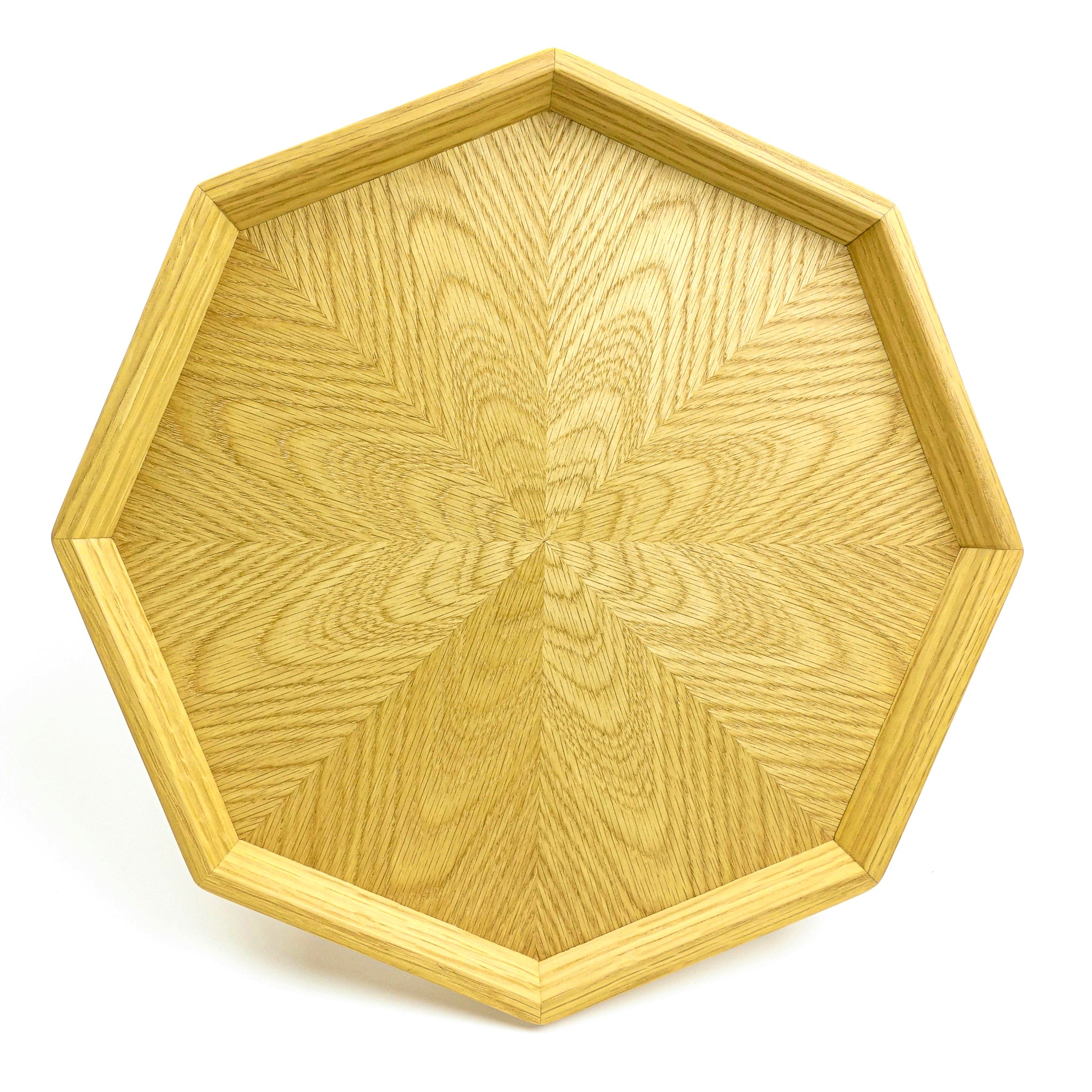POKE Octagonal Tray OBNA-0167 Japanese oak – MORIKOUGEI ONLINE STORE